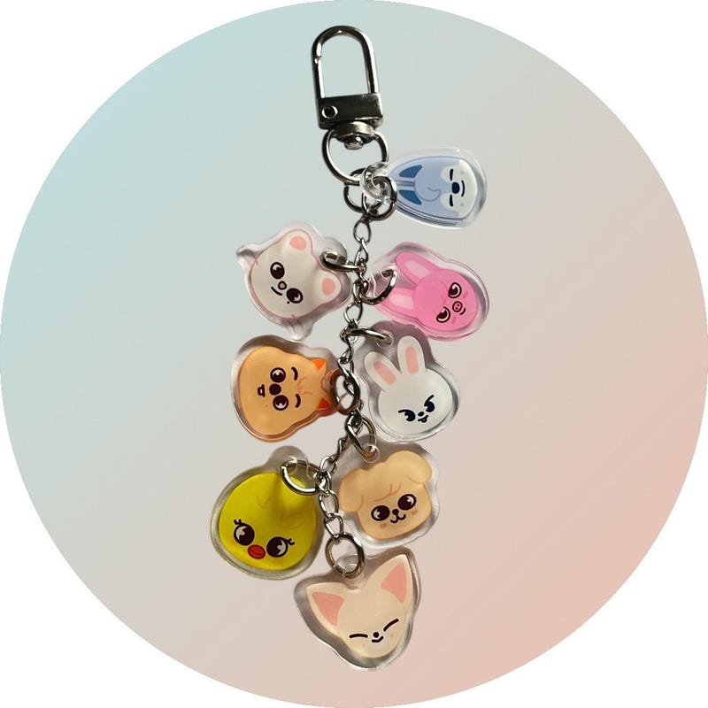 Stray Kids Purse Charms - Etsy UK