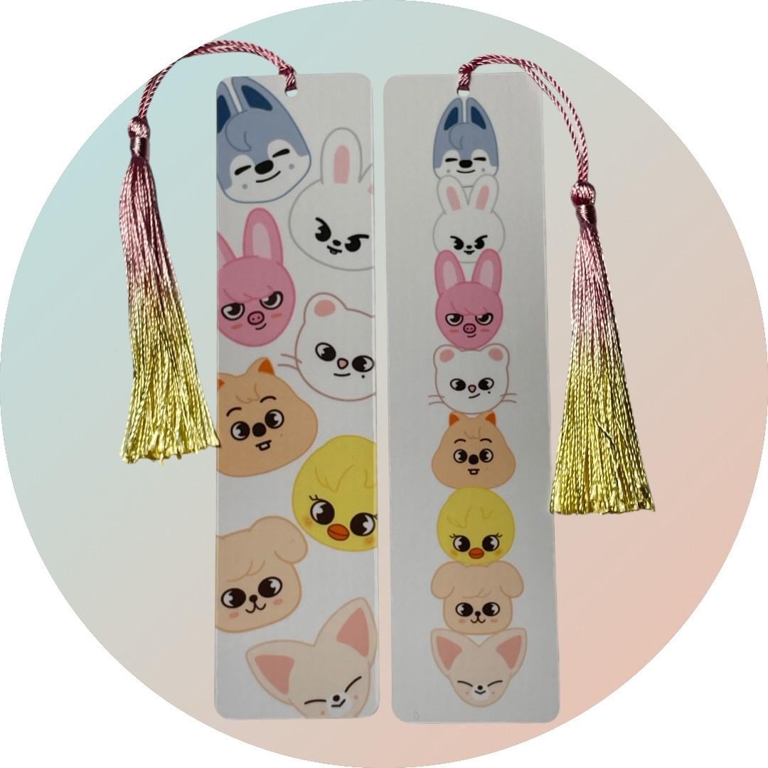Custom Stray Kids SKZOO Bookmarks - Etsy
