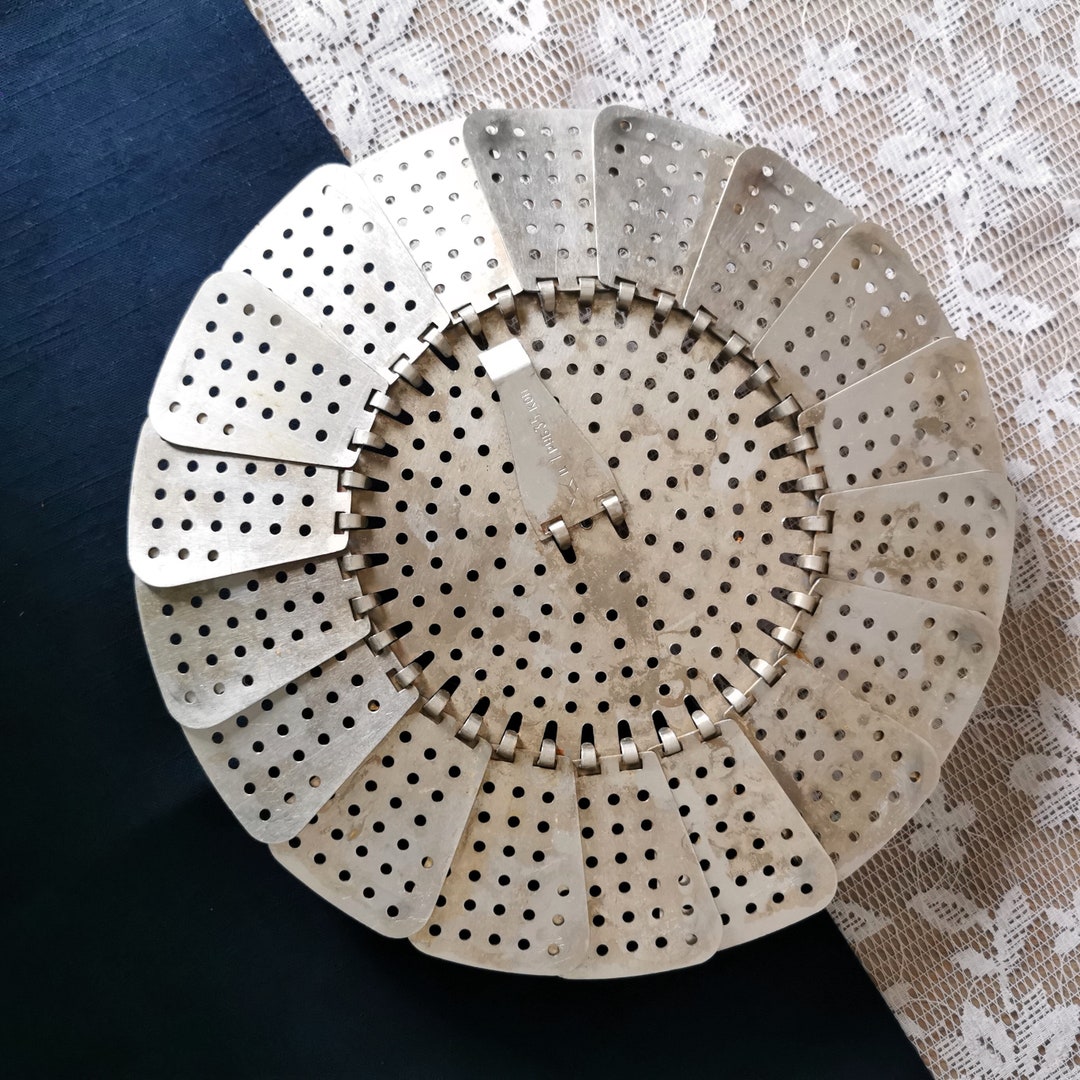 Soviet Folding Manto Cooker, Aluminum Mantyshnitsa, Steaming Grate From ...