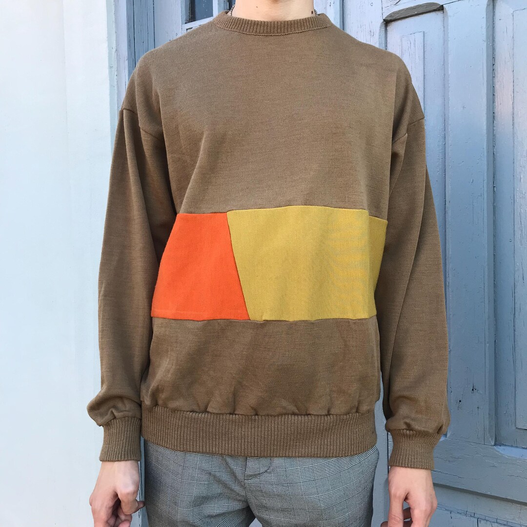 1980s Soviet Sweater, Vintage Jumper From USSR, Wool and Polyacrylic ...