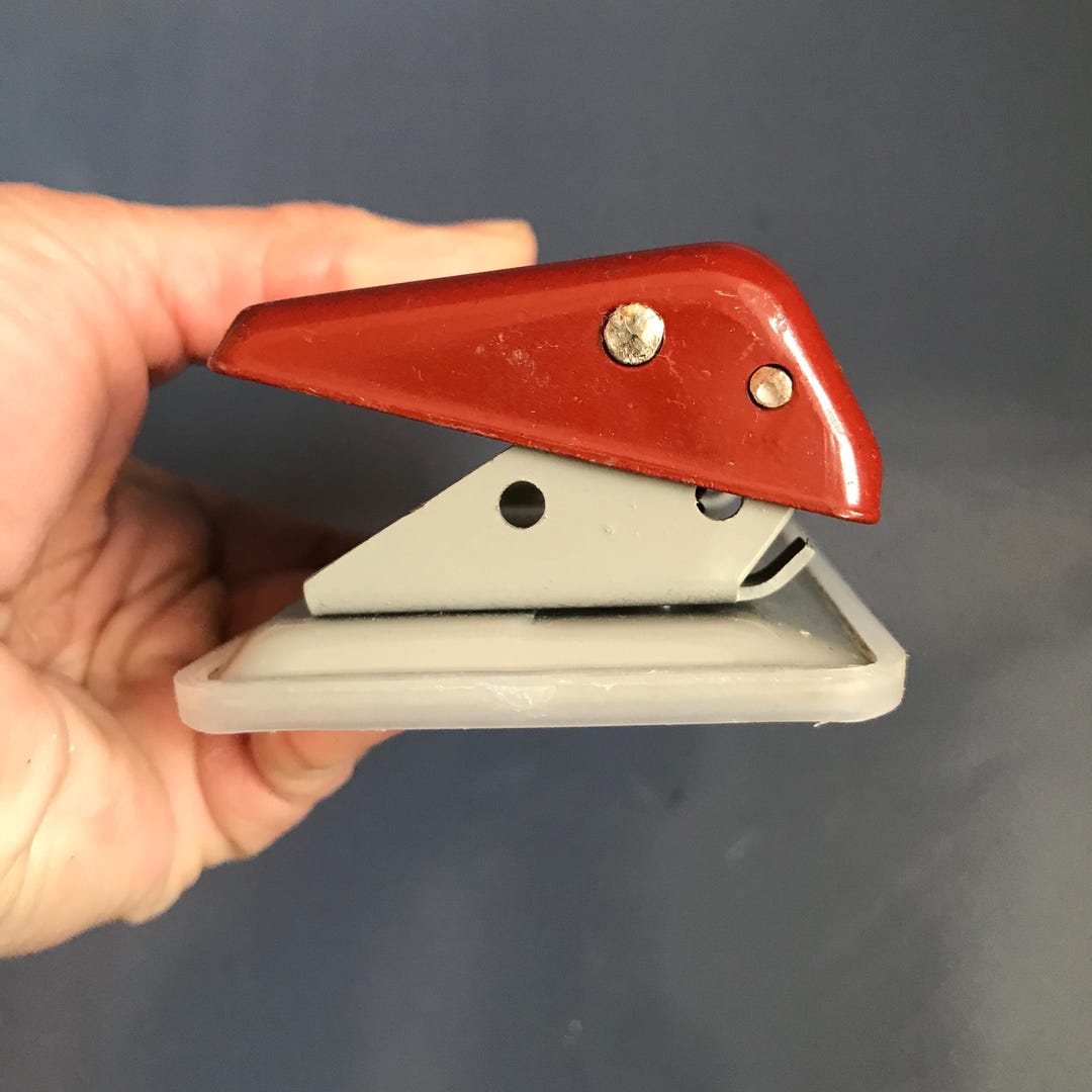 Paper Hole Puncher, Authentic Office Desk Supplies From USSR, Soviet ...