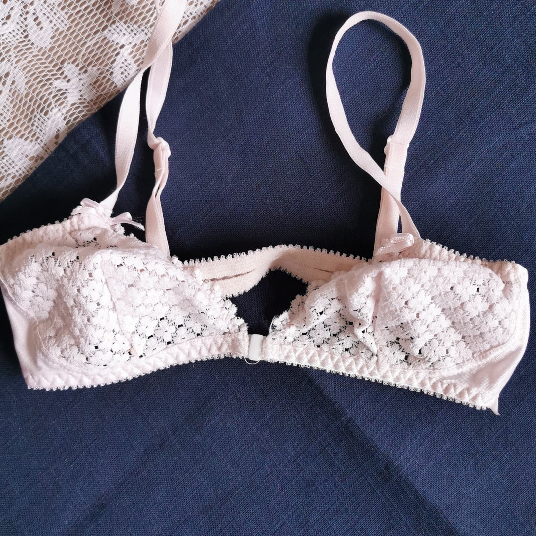 Light Pink Elegant Bra, Latvian Vintage Bra Size 70A - Etsy