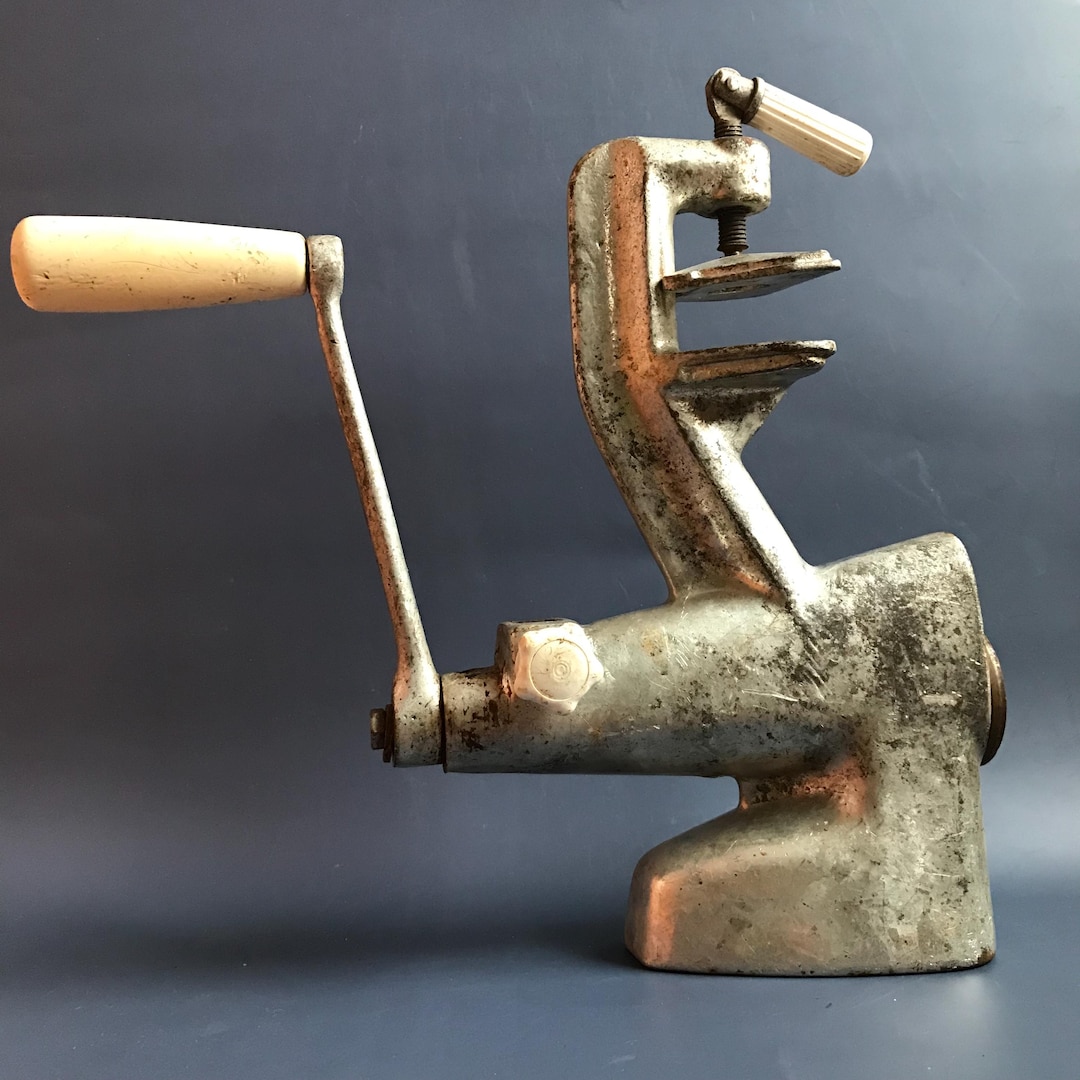 Manual Juice Press, Mechanical Cast Iron Juicer Grinder, Vintage ...