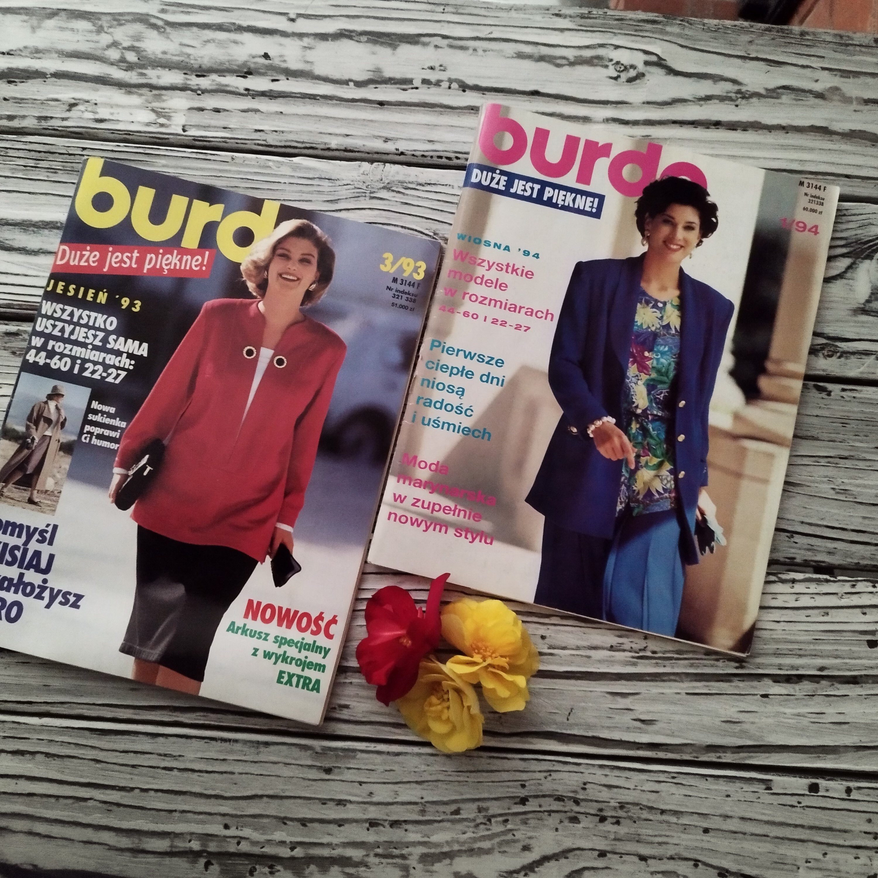 Fashion Magazine BURDA Moden With Sewing Patterns / Vintage - Etsy