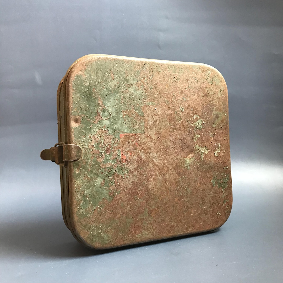 Rusty Metal Box, Wall First Aid Kit, Soviet Vintage Storage Box - Etsy