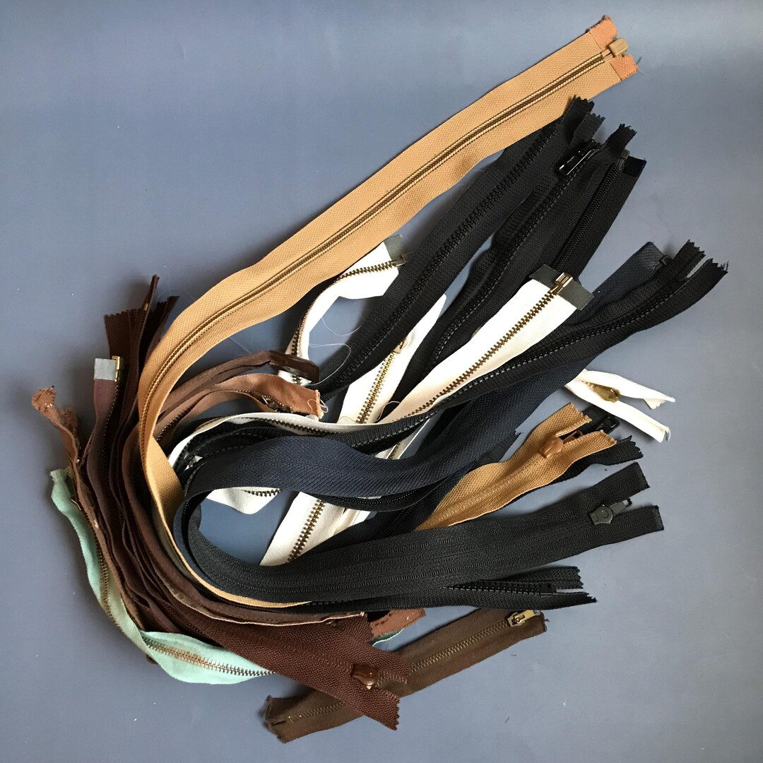 16 Soviet Zippers for Sewing, for DIY Projects, Vintage From USSR - Etsy