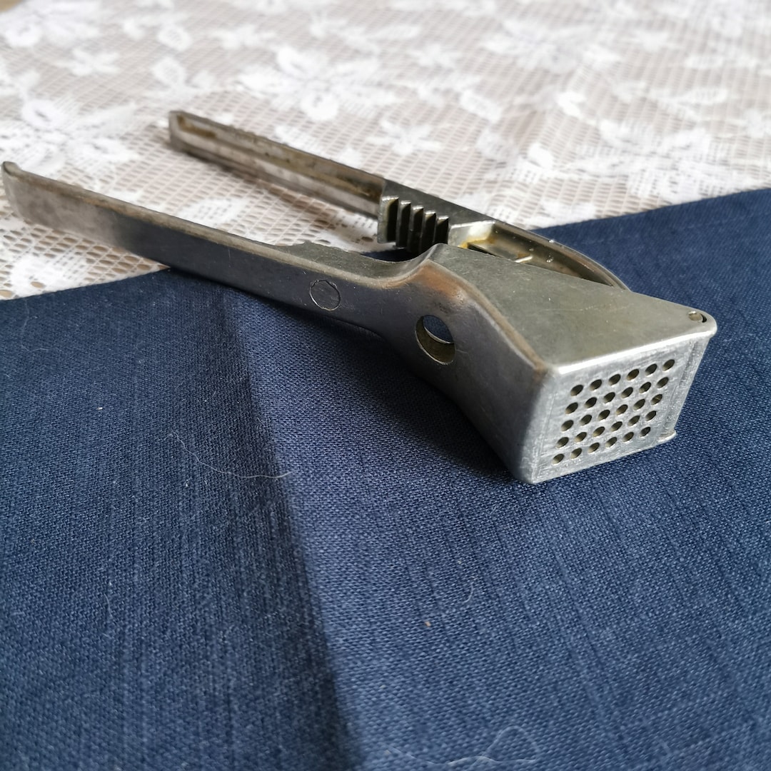 Vintage Garlic Press, Soviet Era Kitchen Tool 3 in 1, Old Tool to Crack ...