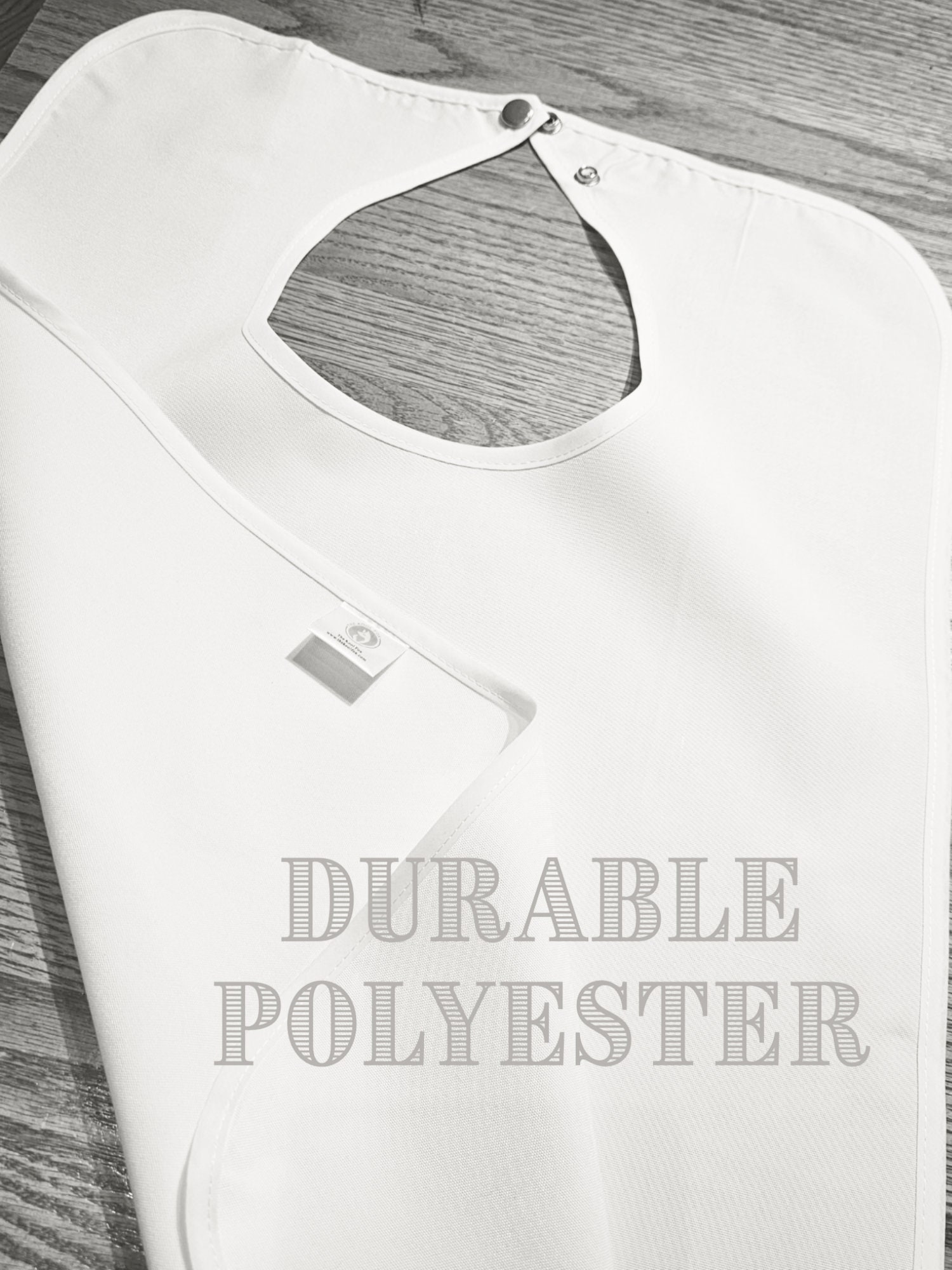 Full Color Images Adult Bib, Two Photo Bib - Etsy