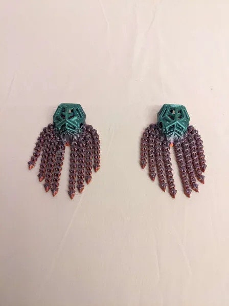 Void Octopus 3d Printed Articulated Flexi Fidget Toy Cinderwing3d - Etsy