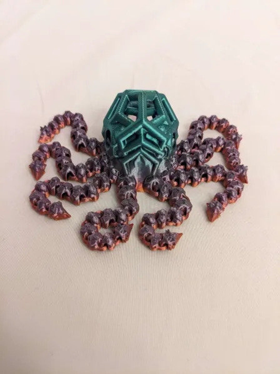 Void Octopus 3d Printed Articulated Flexi Fidget Toy Cinderwing3d - Etsy