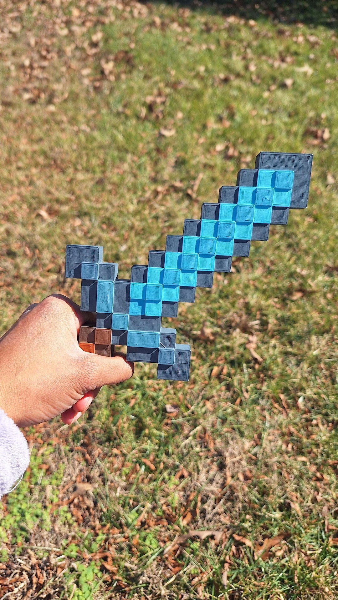 Durable Minecraft Diamond Sword - Etsy
