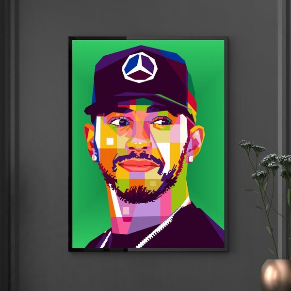 Lewis Hamilton - Etsy