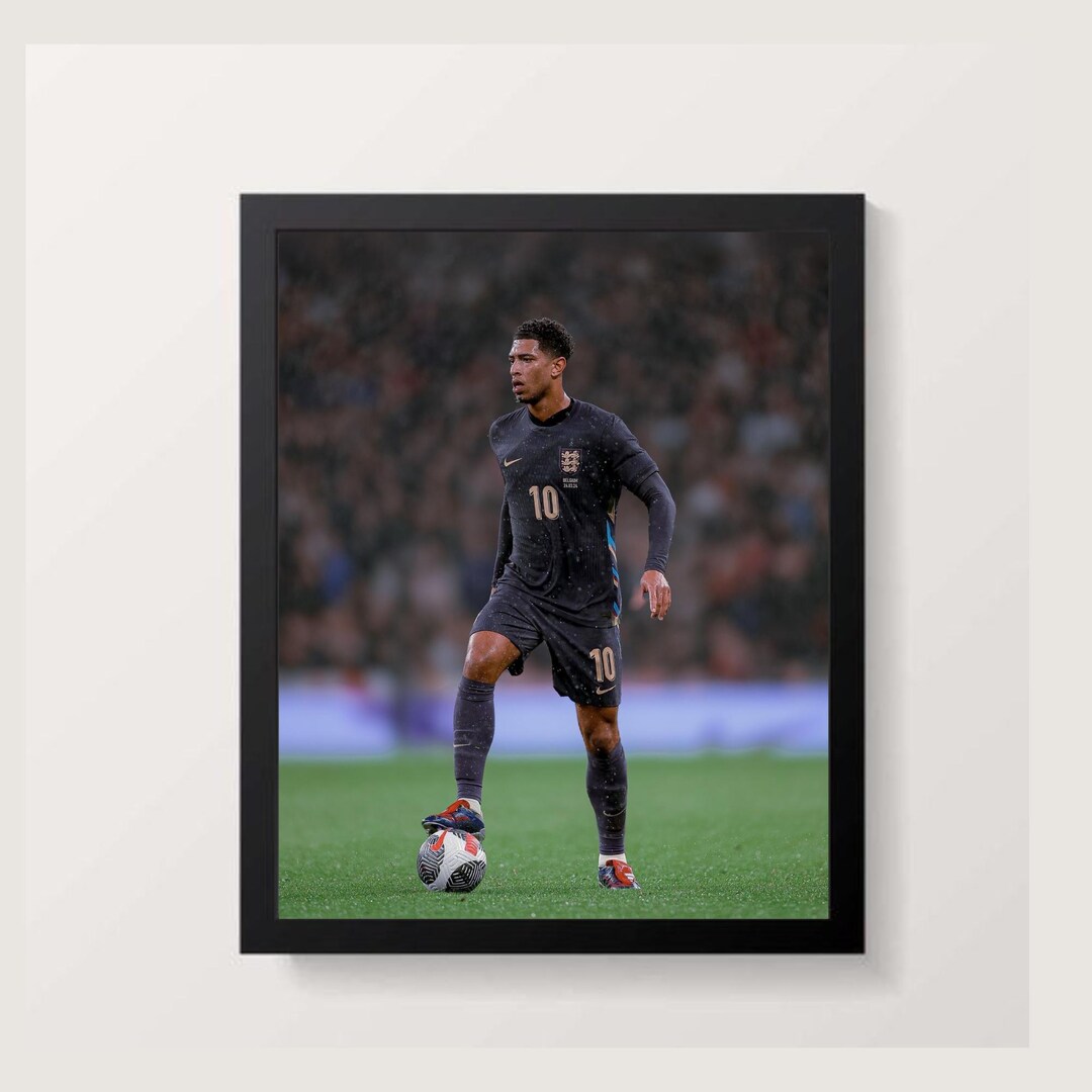 Wall Art Jude Bellingham Poster Bellingham Wall Art Football Wall Art ...