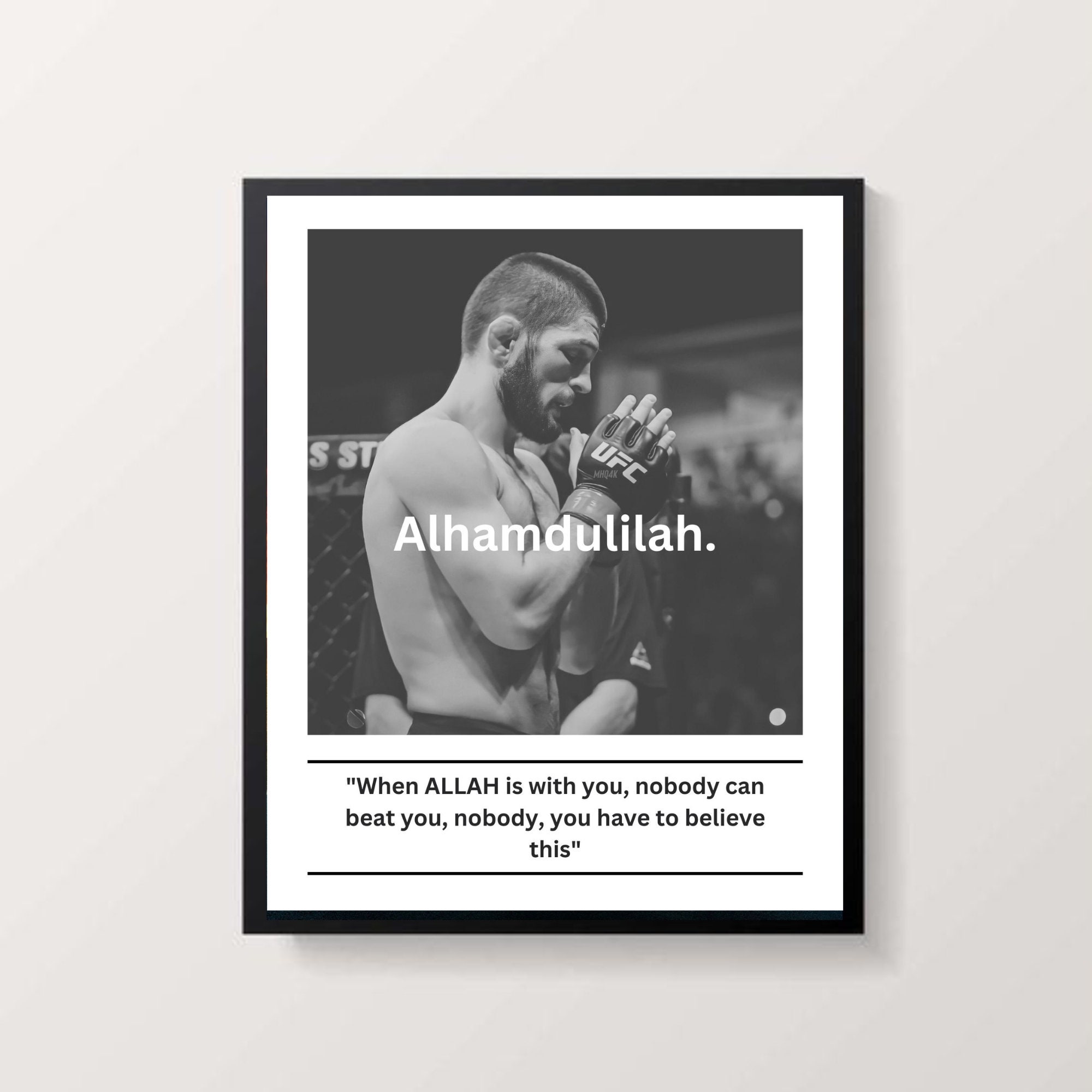 Khabib Nurmagomedov, Khabib Quote, Khabib Religious Quote, Khabib ...