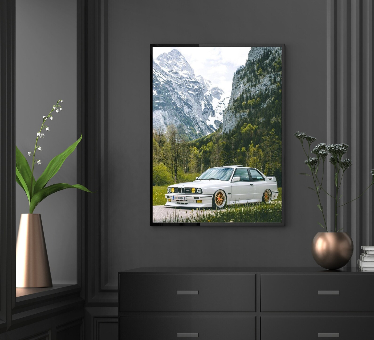 Bmw E30 Wall Art Bmw Poster Car Wall Art Car Poster Digital Wall Art ...