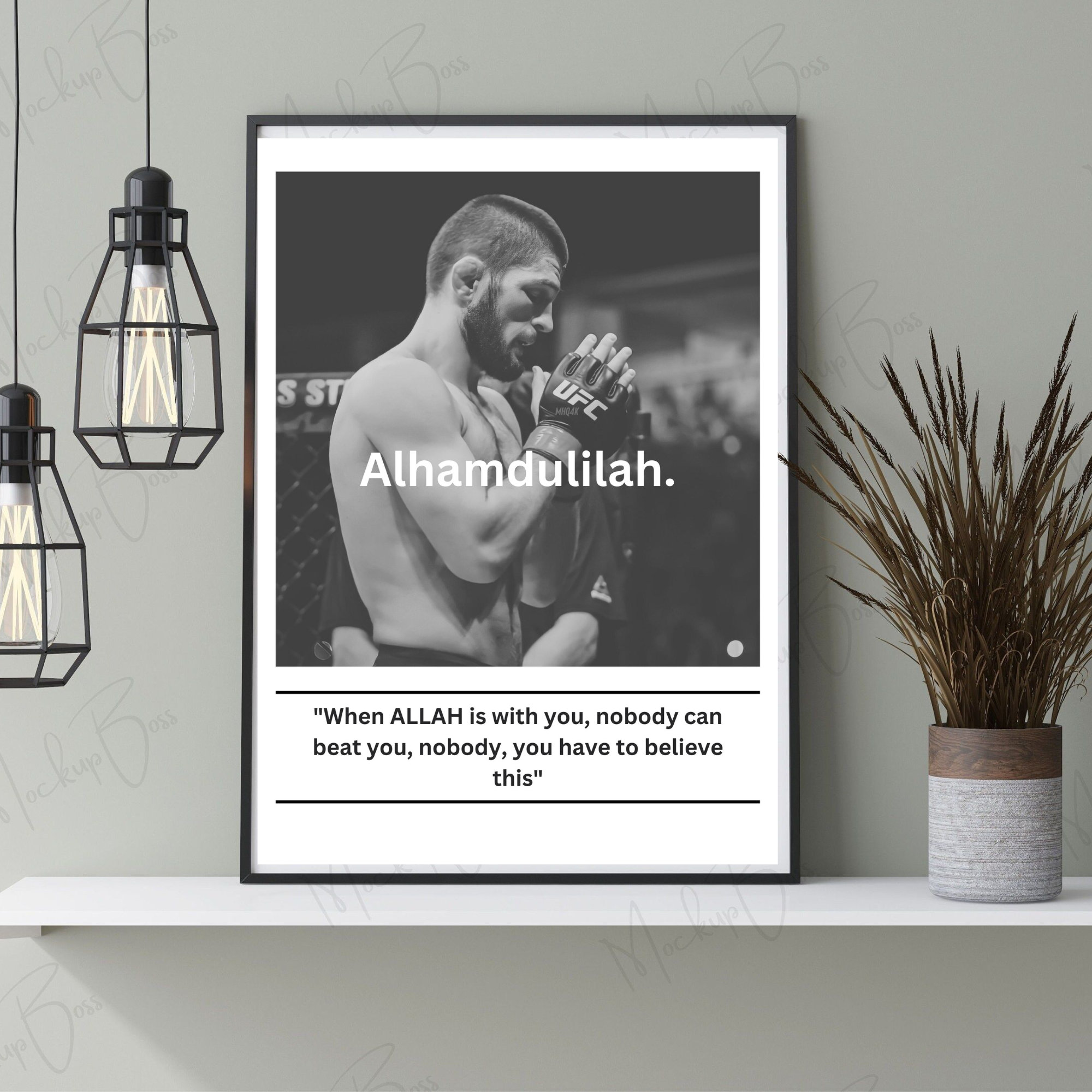 Khabib Nurmagomedov, Khabib Quote, Khabib Religious Quote, Khabib ...