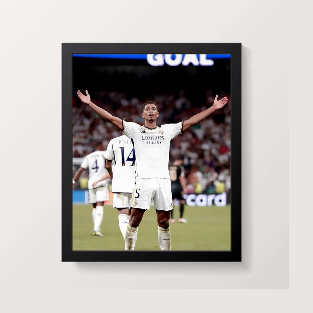 Wall Art Jude Bellingham Poster Bellingham Wall Art Football Wall Art ...