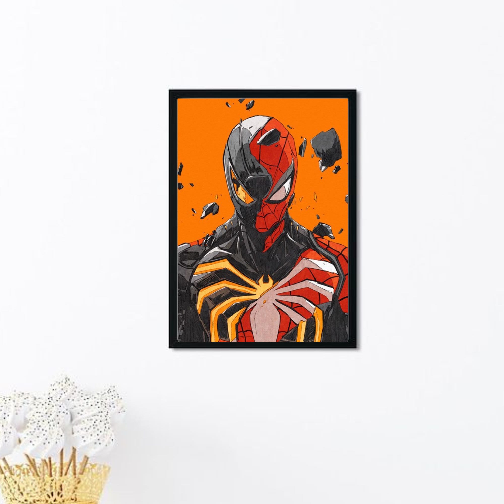 Spiderman Poster - Spiderman Digital Print - Marvel Spiderman Print ...
