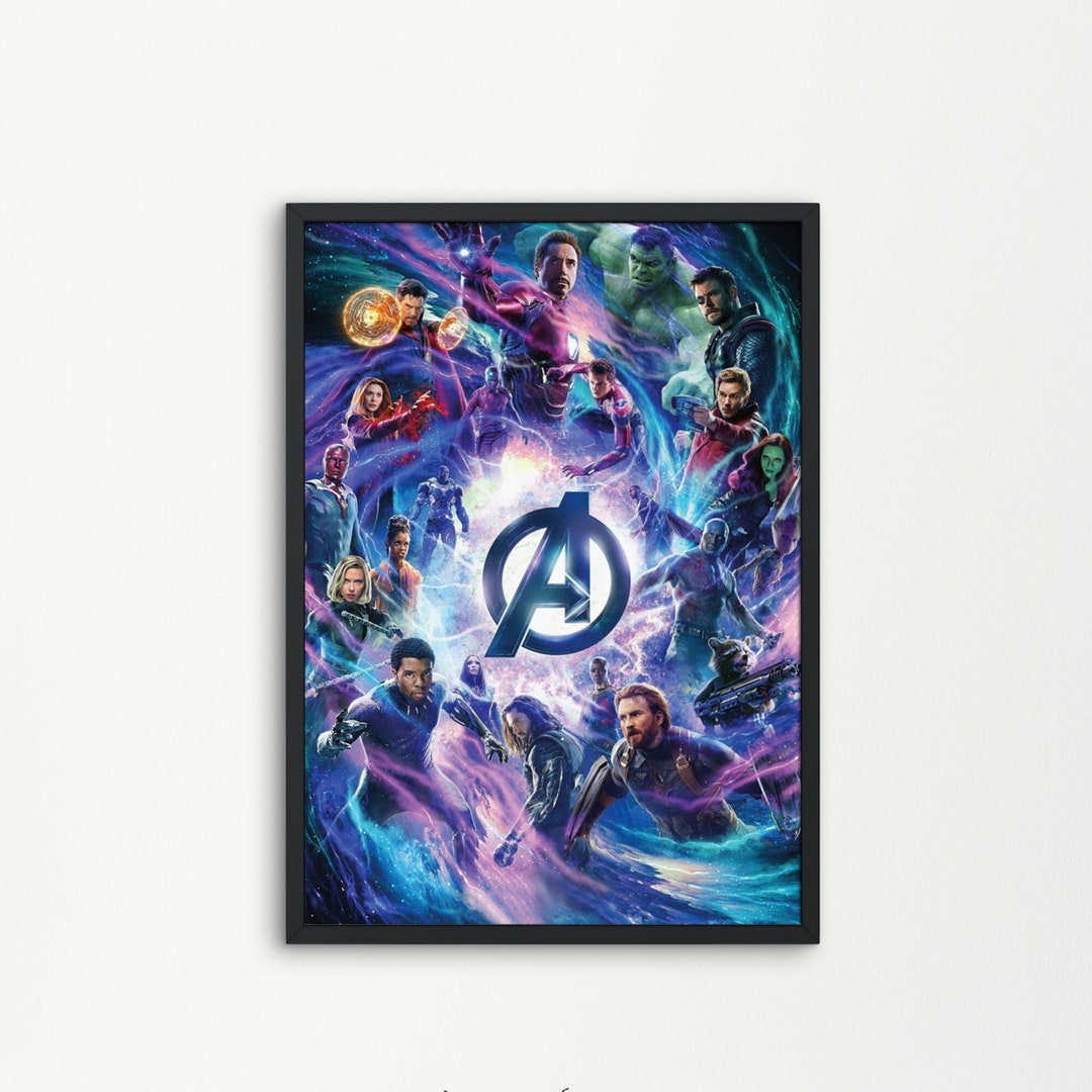Marvel Heroes Print PRINTABLE ART Marvel Poster Superheroes Print ...