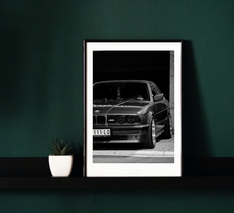 Bmw Car Poster Bmw Wall Art Digital Wall Art Car Wall Art Printable Car ...