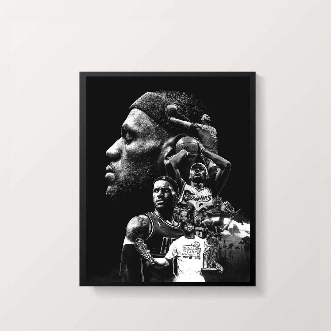 Lebron James | Lebron James Wall Art | NBA Poster | Basketball Poster ...