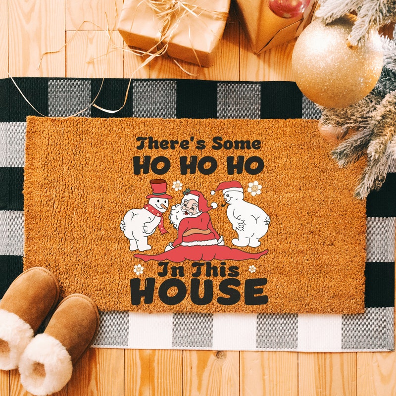 Ho Ho Ho Porch Sign - Etsy