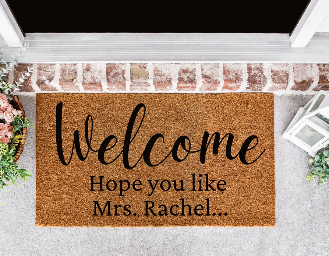 Hope You Like Ms. Rachel Doormat, Funny Doormat, Housewarming Gift, Ms ...