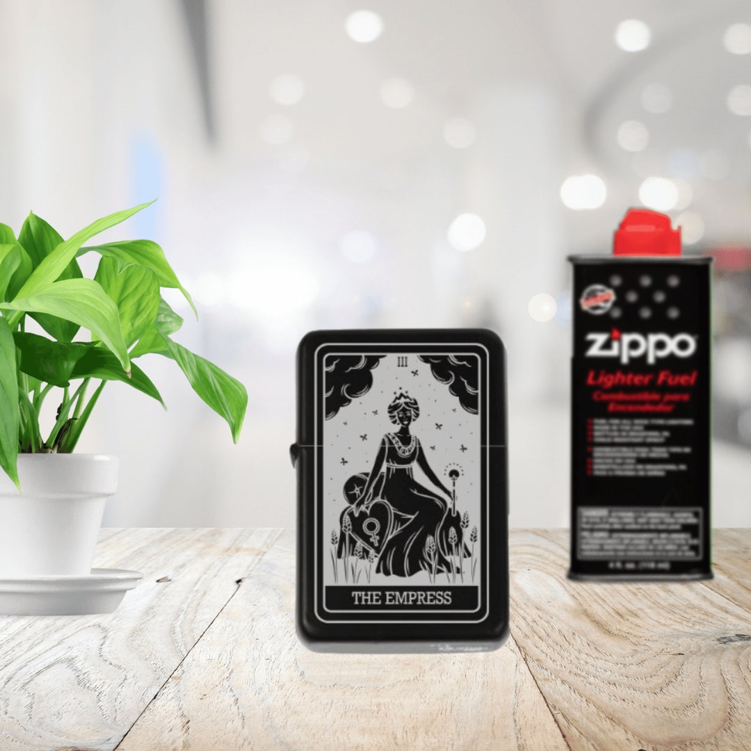 The Empress Engraved Lighter Engraved Lighter Custom Lighter Refillable ...