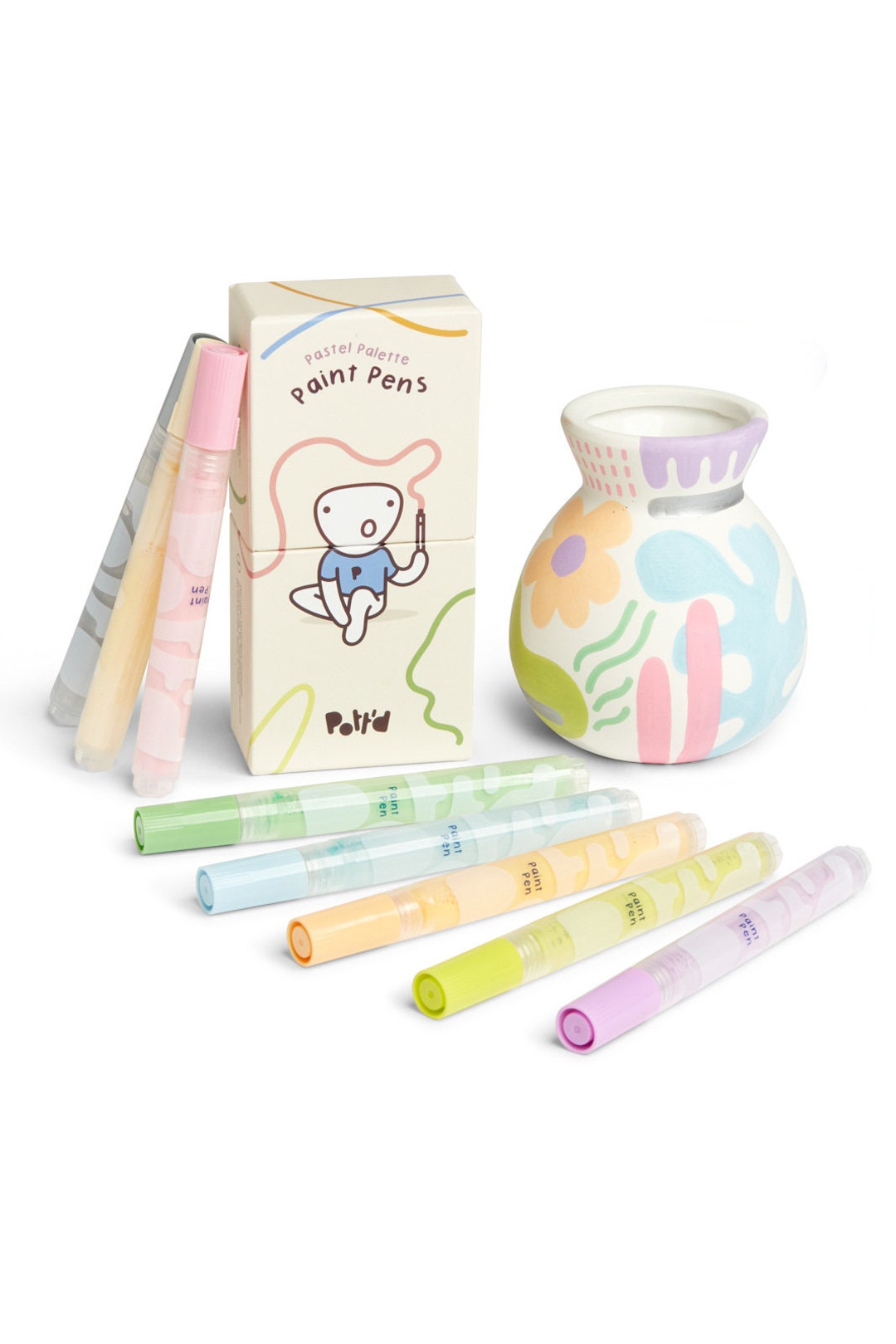 Pott'd Premium Acrylic Pottery Paint Pens for Adults, Perfect for ...