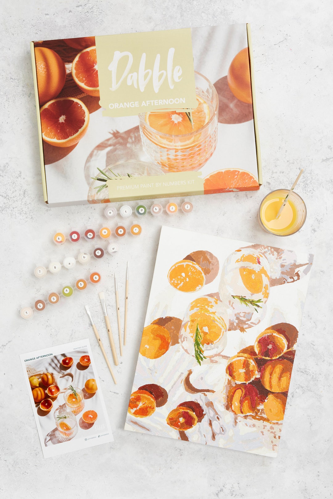 Dabble™ Premium Paint by Numbers Kit for Adults Beginners, Quality ...
