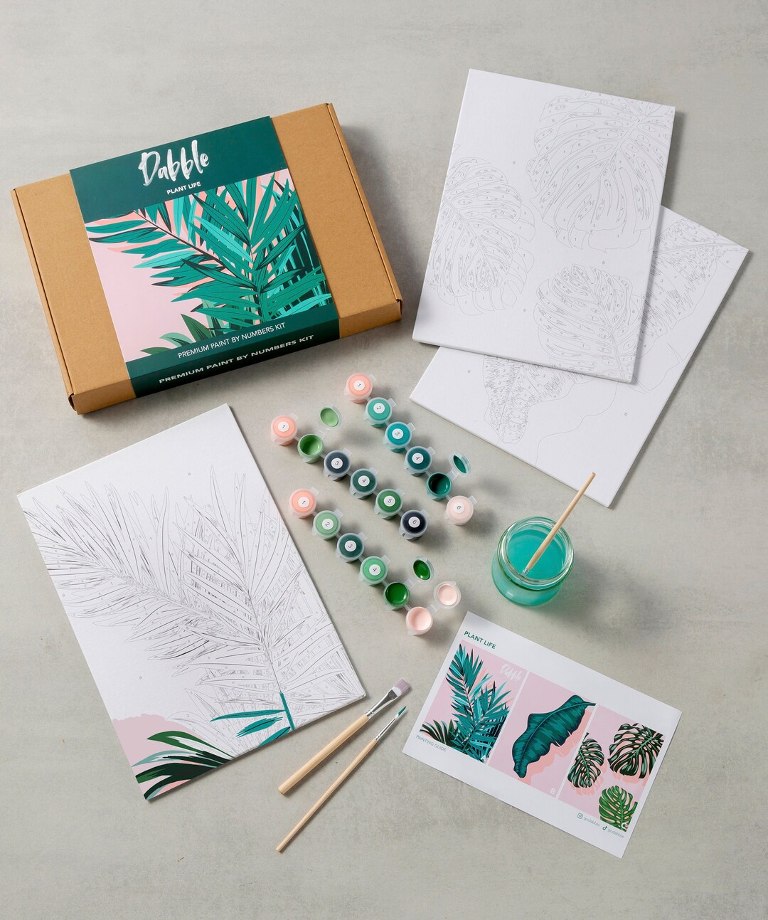 Dabble™ Premium Paint by Numbers Kit for Adults Beginners - Etsy UK