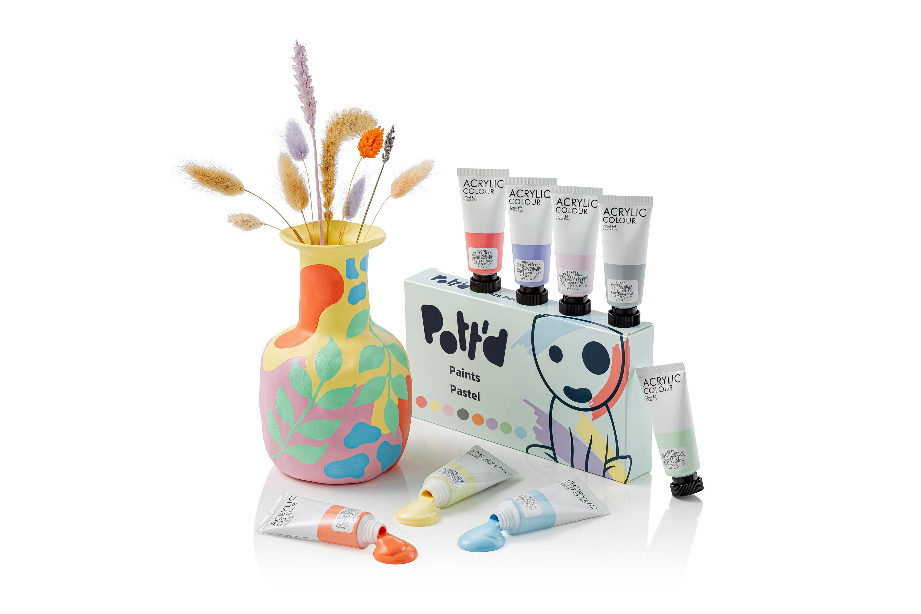 Pott'd™ Premium Acrylic Pottery Paint Set - Etsy UK