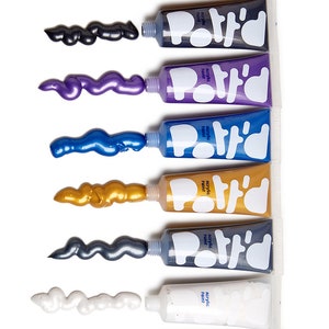 Pott'd™ Premium Acrylic Pottery Paint Set - Etsy UK