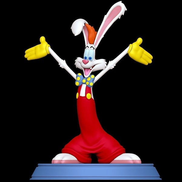 Roger Rabbit Statue - Etsy