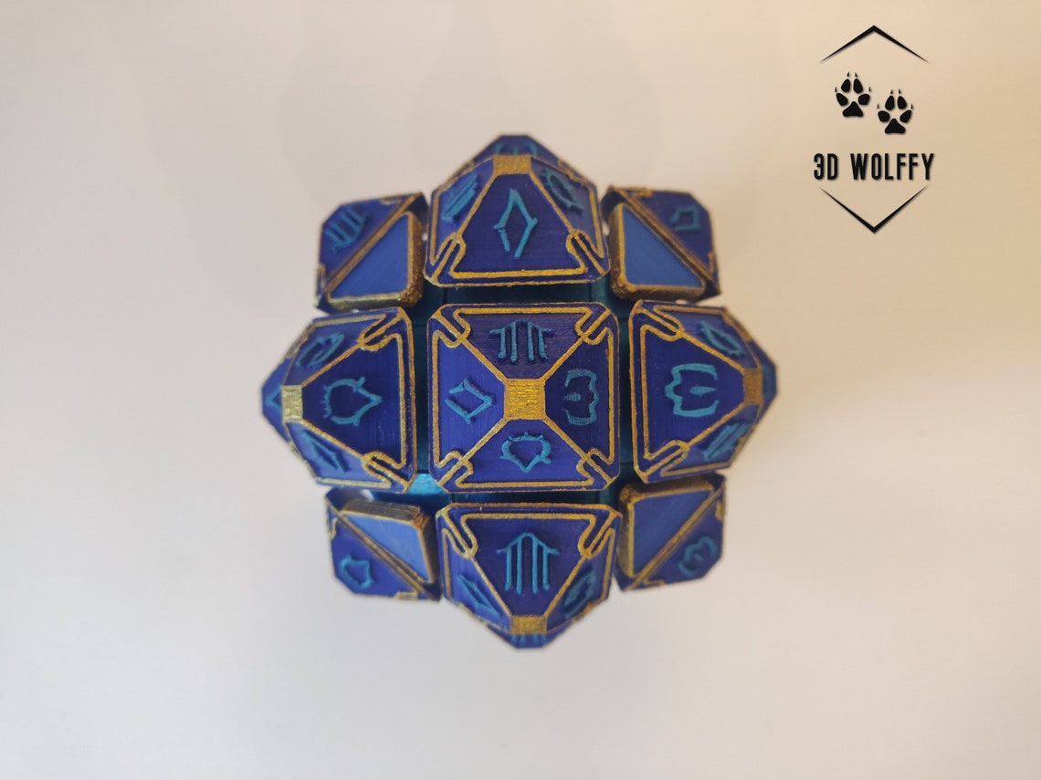 Hexcore Rubik Cube Arcane/arcane Cosplay/viktor Cosplay - Etsy