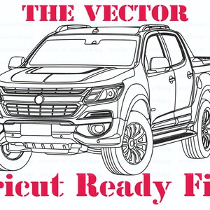 Aussie Truck Colorado Z71 Pickup SVG Vector Cut File Cricut - Etsy