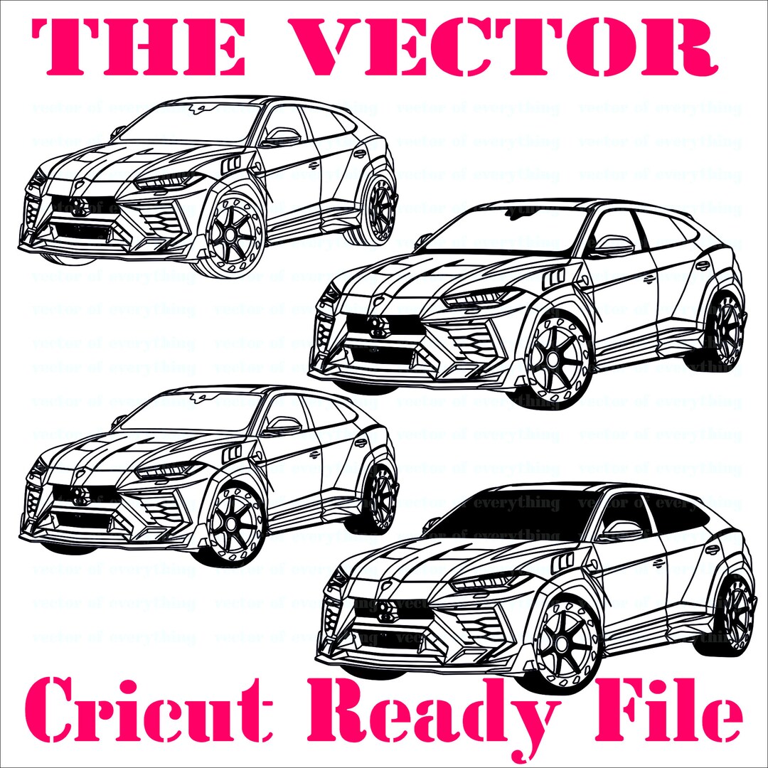 Sports Suv Urus SVG Vector Cut File Cricut Silhouette - Etsy Australia