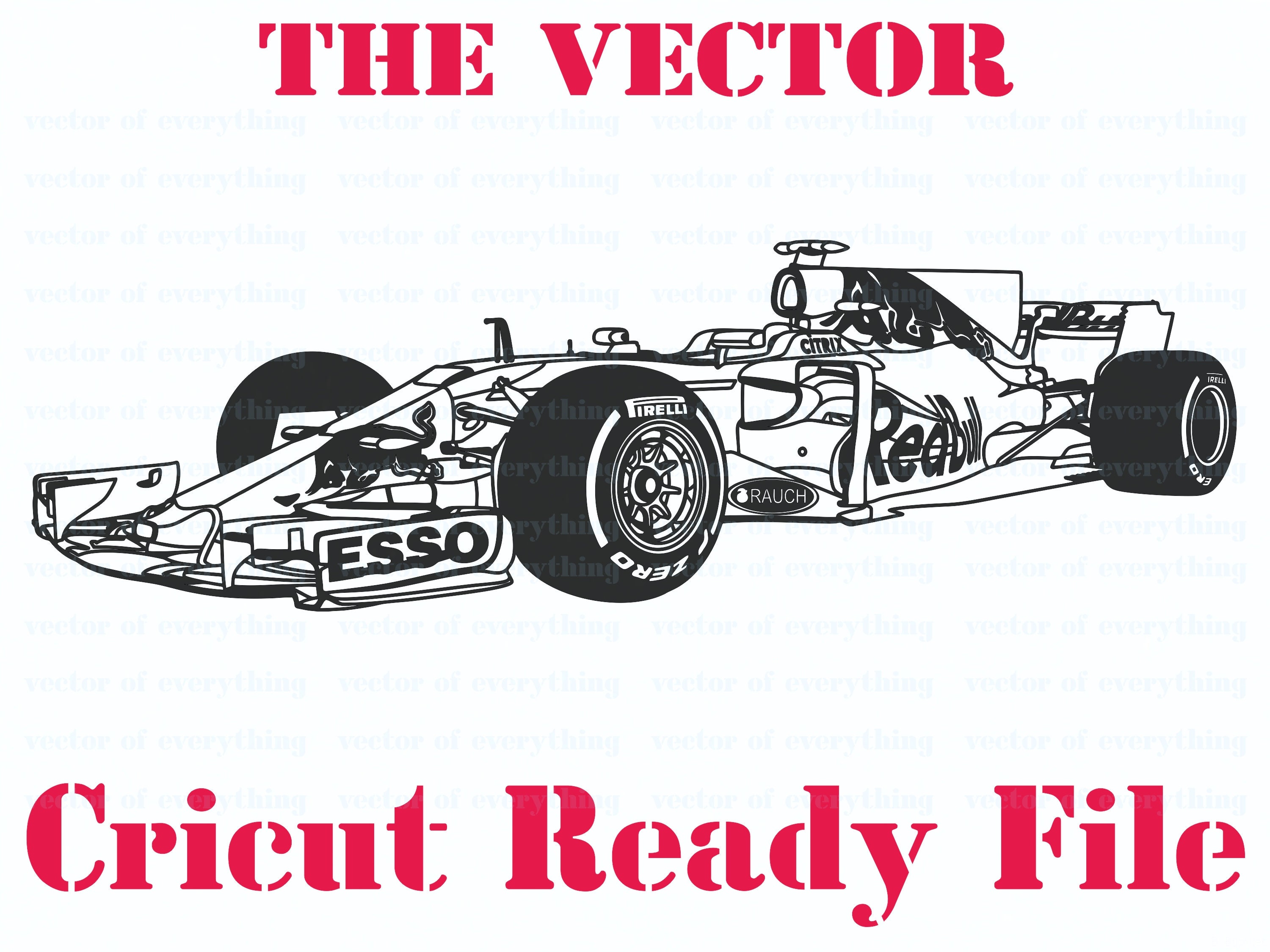 2022 F1 Formula Car SVG Vector Cut File Cricut Silhouette - Etsy UK