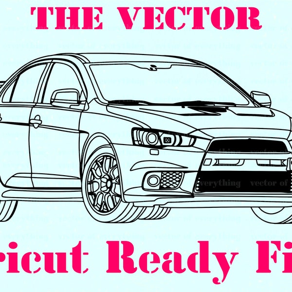 Laser Cut Files for Mitsubishi Lancer Evo X - Etsy