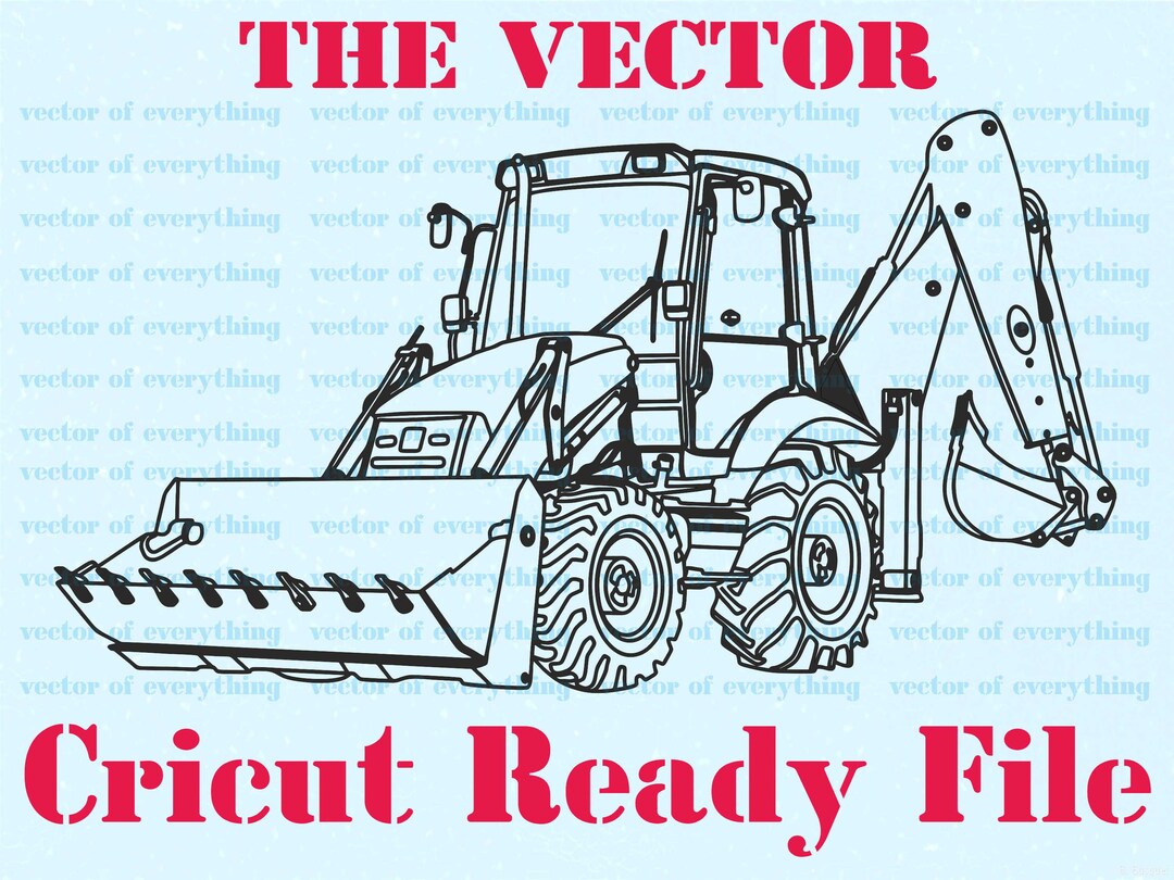 Loader SVG Vector Cut File Cricut Silhouette Laser Cnc - Etsy Canada