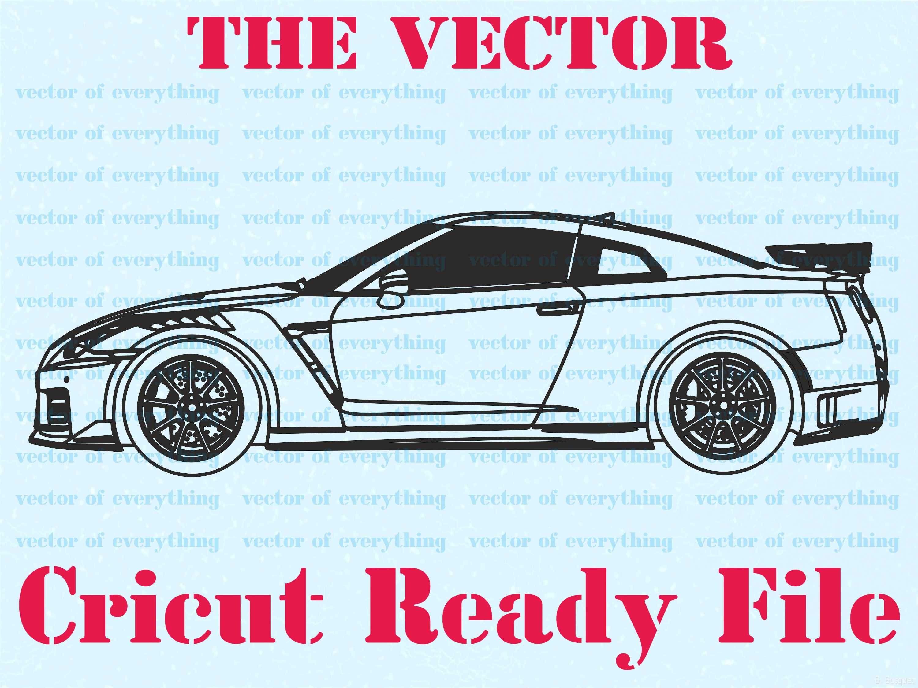 Japanese Sports Car Gtr R35 Nismo SVG Vector Cut File - Etsy UK