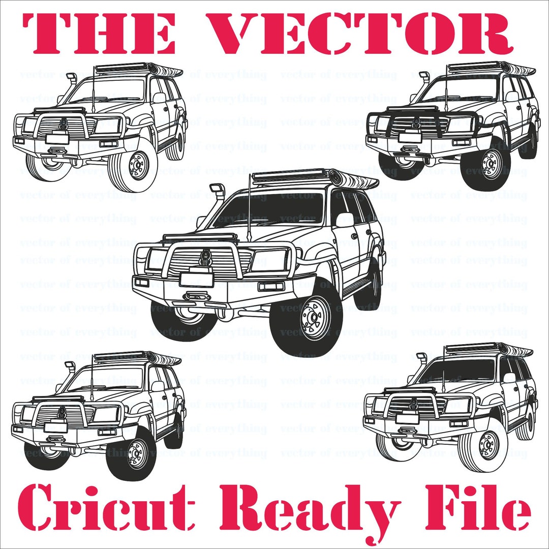 Off Road Suv SVG Vector Cut File Cricut Silhouette Laser - Etsy
