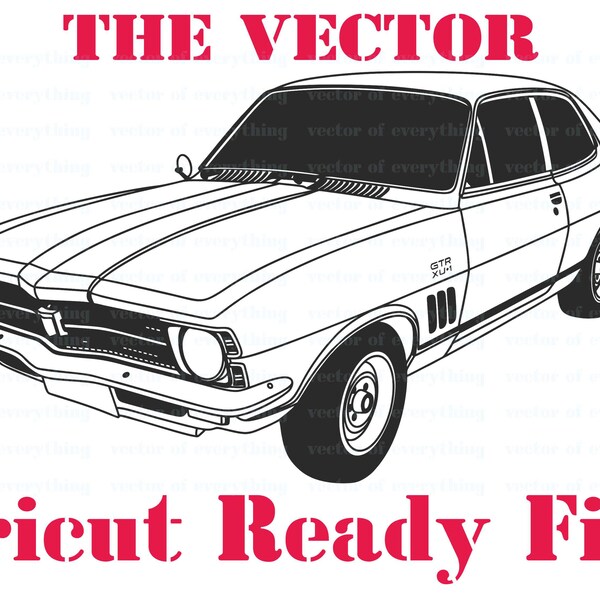 Torana Gtr Xu1 Svg - Etsy