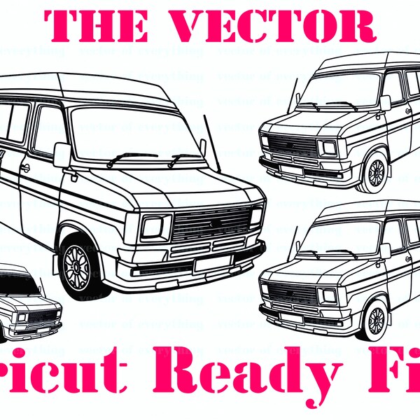Ford Transit Van Print - Etsy