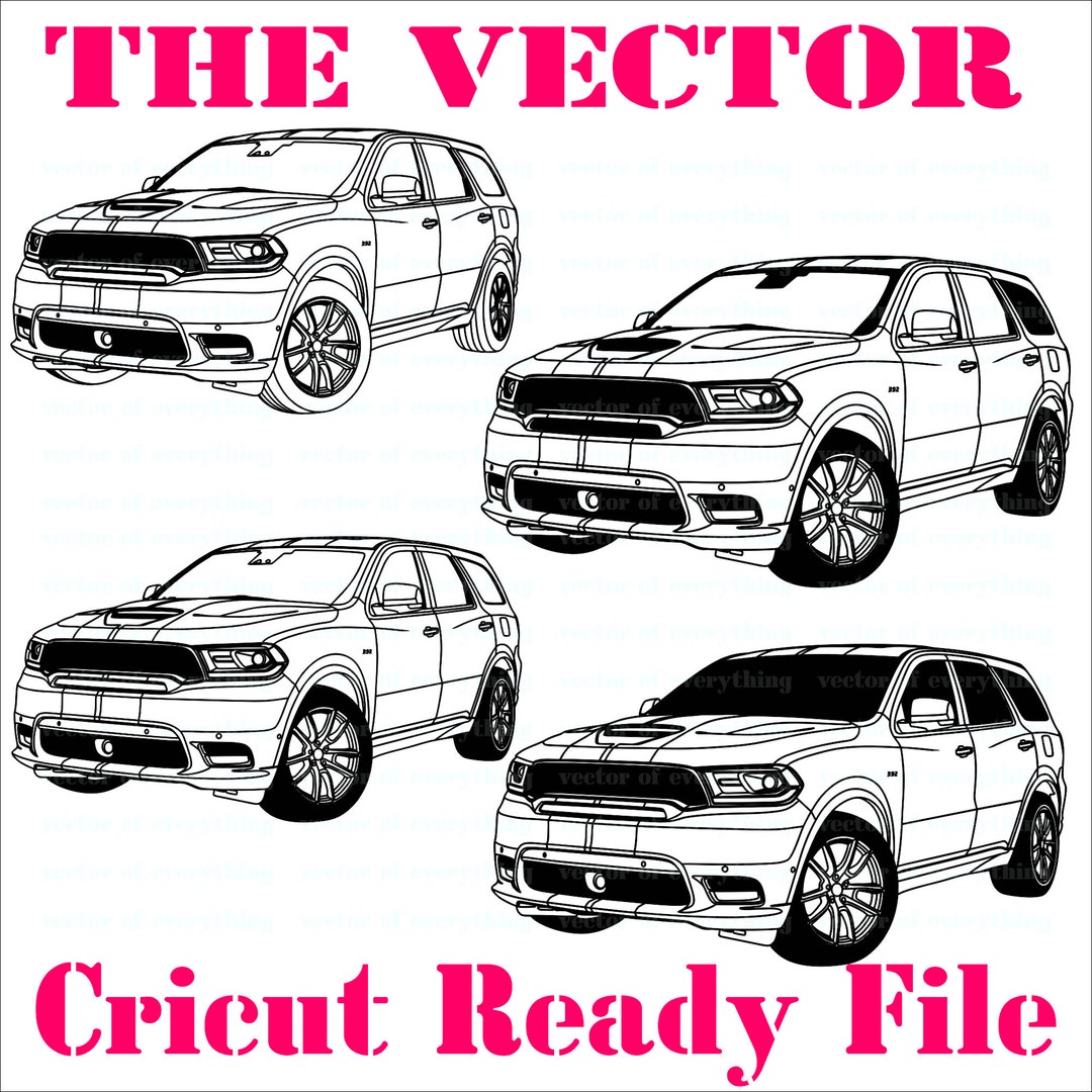 American Suv SVG, Vector Cut File, Cricut, Silhouette, Laser Cnc ...
