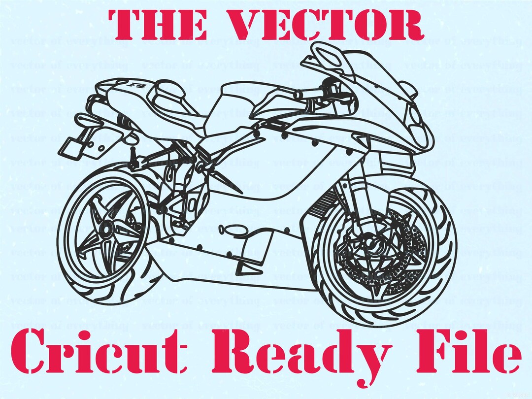 Motorcycle 2003 Agusta Strada 750 SVG Vector Cut File - Etsy