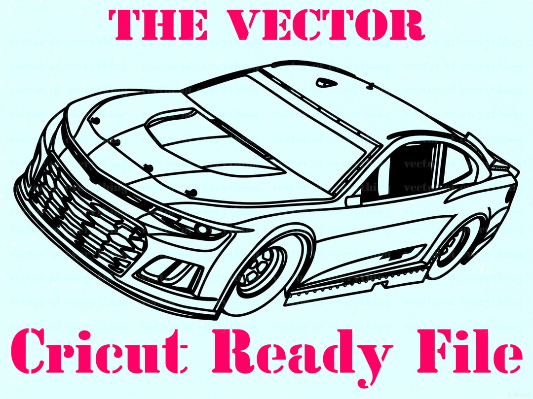 Nascar Camaro Zl1 SVG Vector Cut File Cricut Silhouette - Etsy Hong Kong