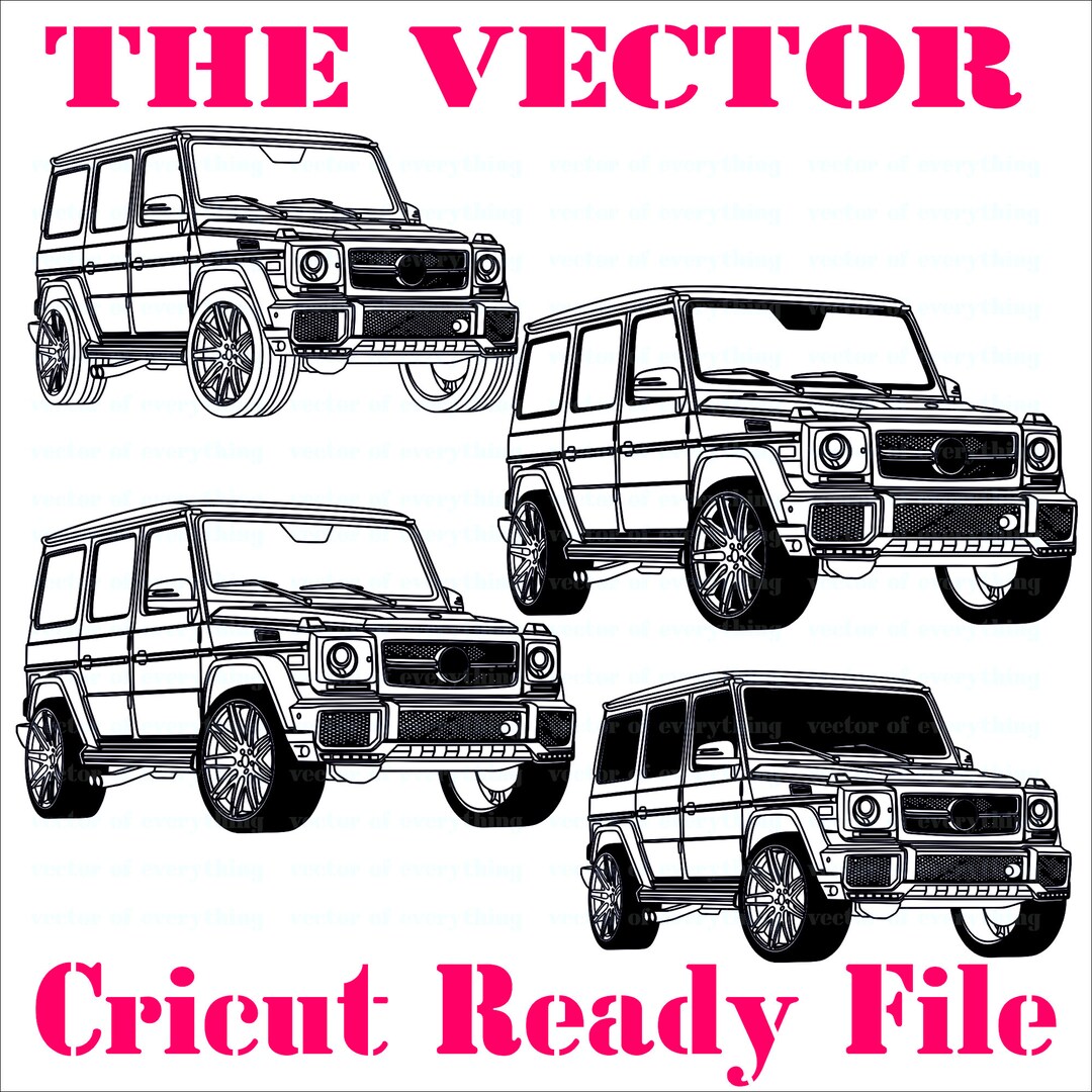 German Luxury SUV G63 AMG SVG Vector Cut File Cricut - Etsy