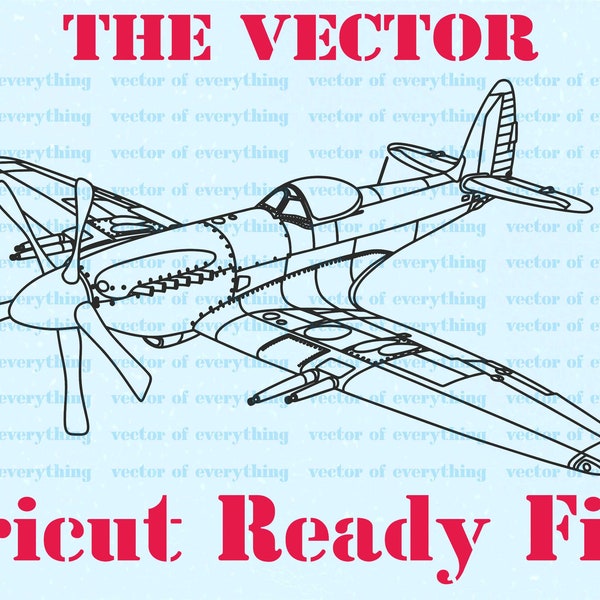 Spitfire Svg - Etsy