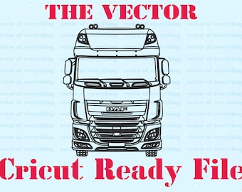 Daf xf cricut svg - Etsy España